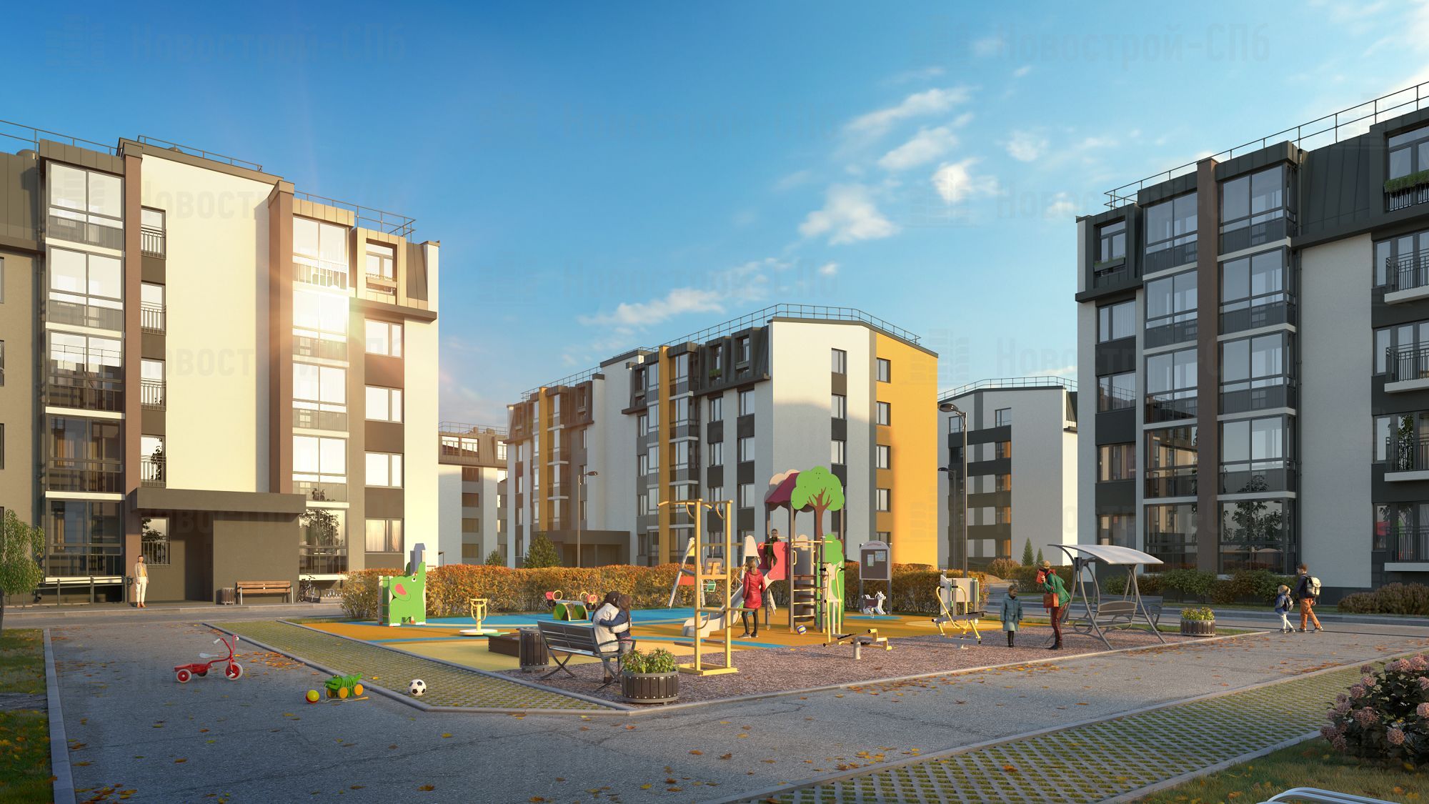 ЖК INKERI (Инкери), Пушкин: квартиры от официального застройщика ...